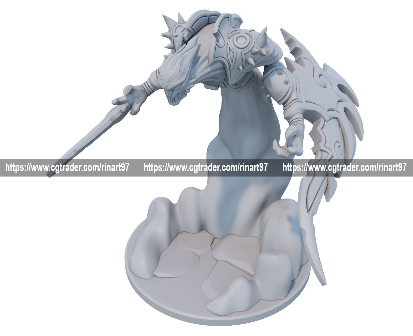 nocturne 3D print model from League of Legends 3D model 3D printable ...