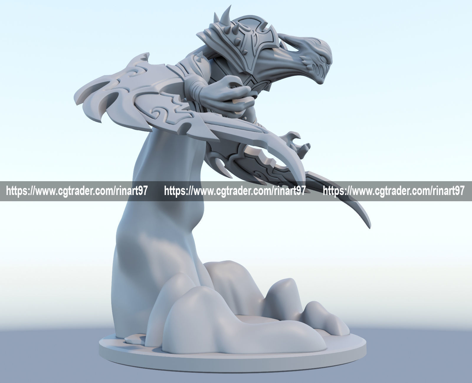 nocturne 3D print model from League of Legends 3D model 3D printable ...