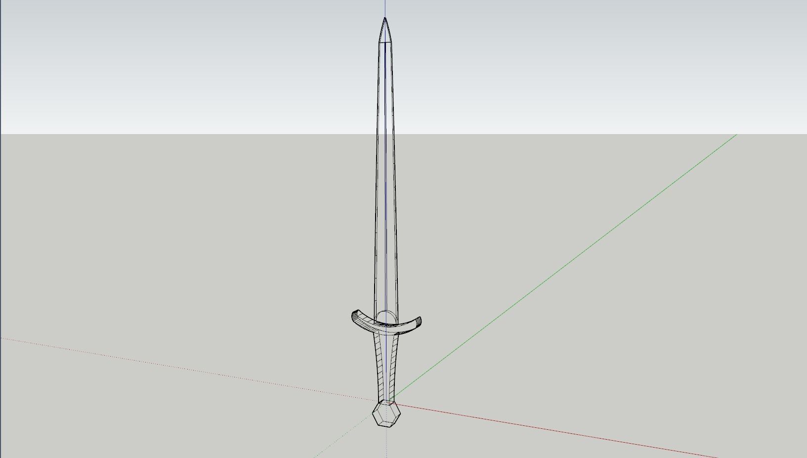 3D model Swords - Lowpoly Textured and Color based VR / AR / low-poly ...