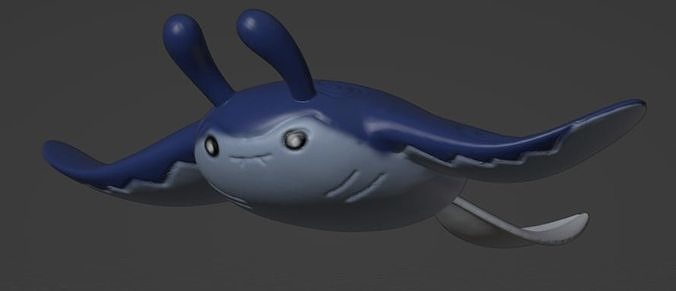 Mantine 3D model 3D printable | CGTrader