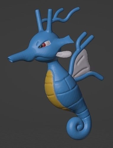 Kingdra 3D model 3D printable | CGTrader