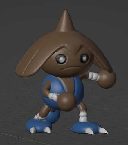 Hitmontop 3D model 3D printable | CGTrader