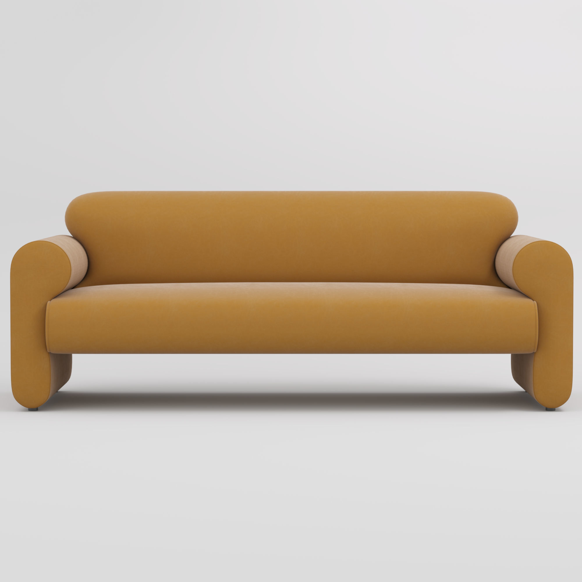 3D model Gala Reverse Roll Arm Sofa VR / AR / low-poly | CGTrader