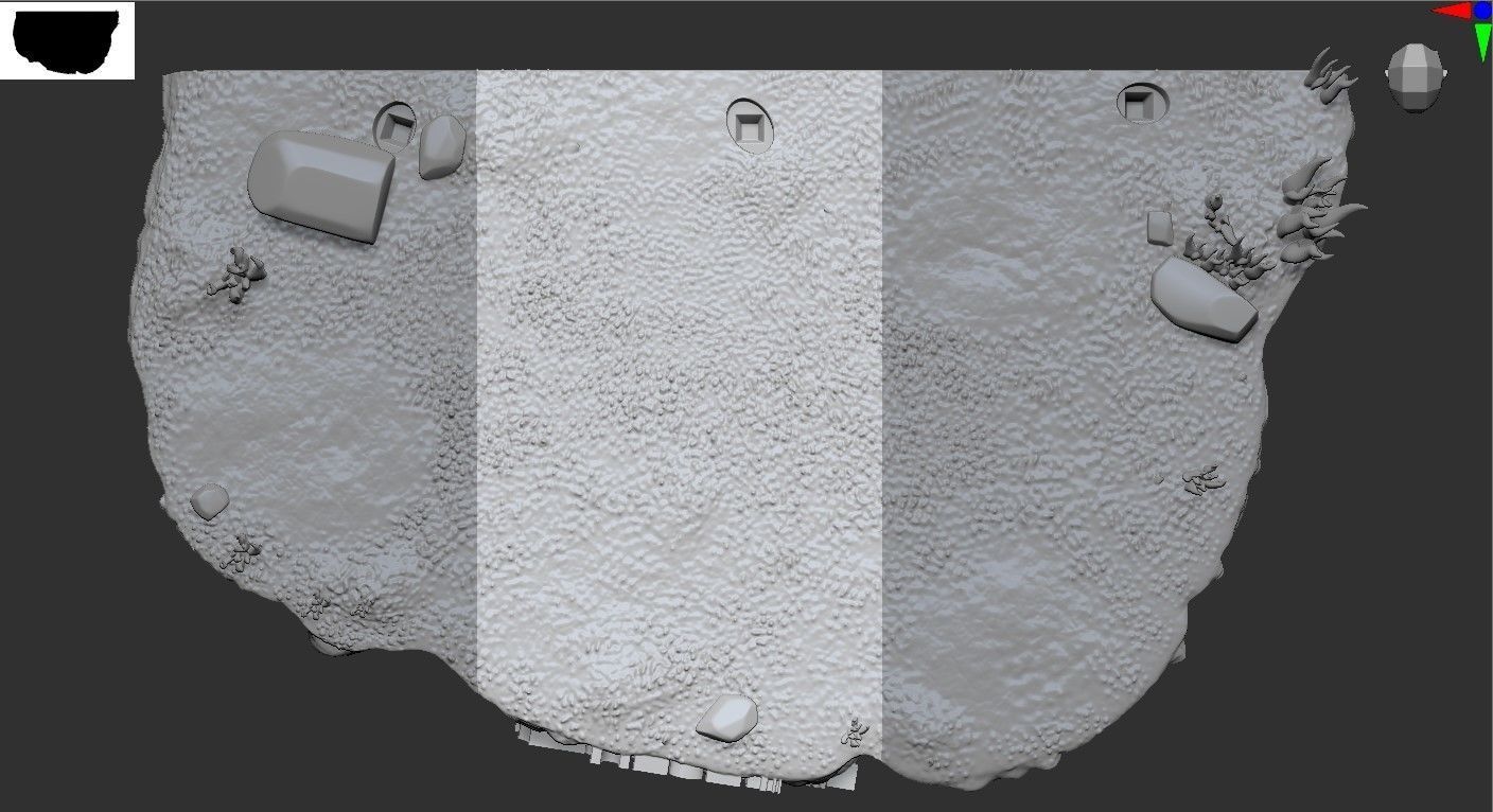 GROUND BASE - GRENDIZER 3D model 3D printable | CGTrader