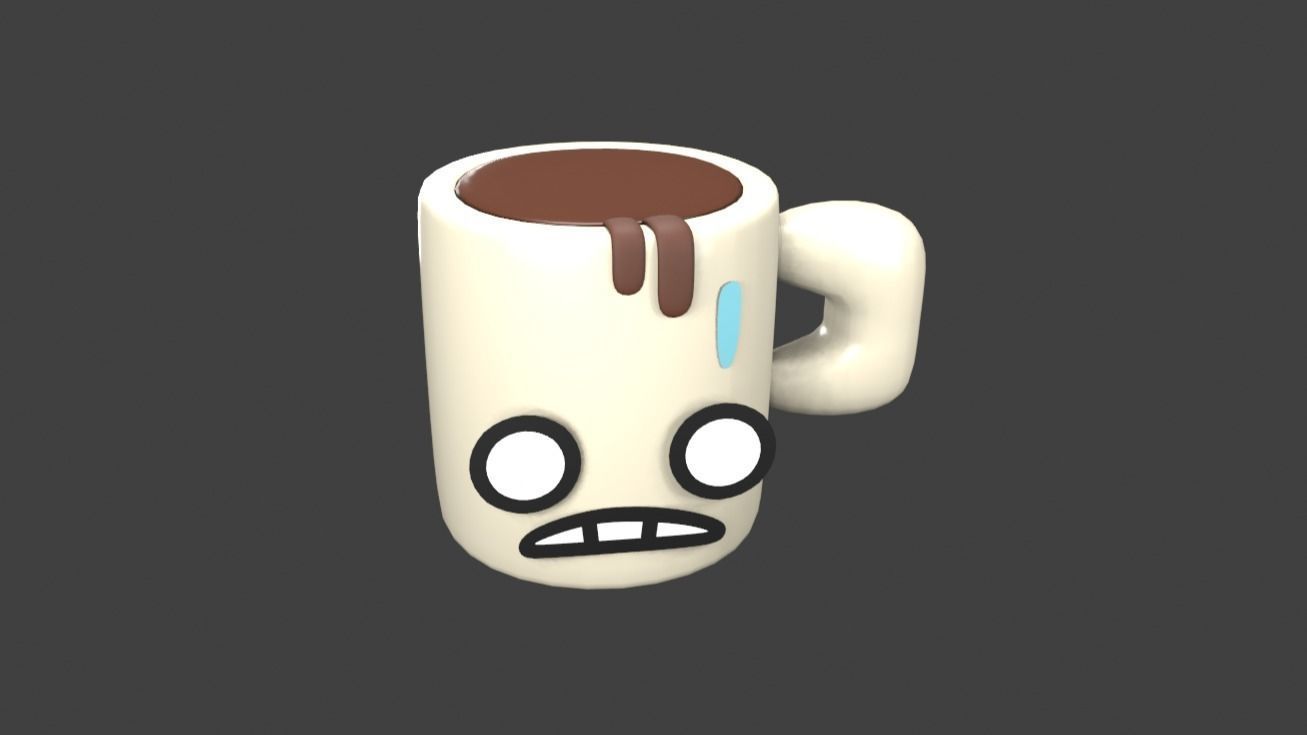 3D model Coffee Boomerang fu VR / AR / low-poly | CGTrader