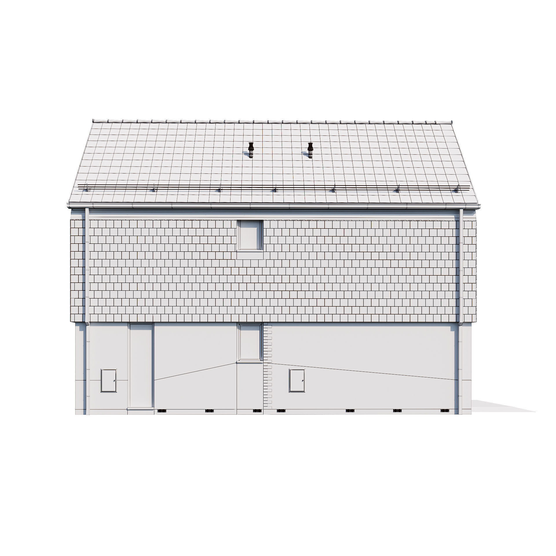 Modern house v44 3D model | CGTrader