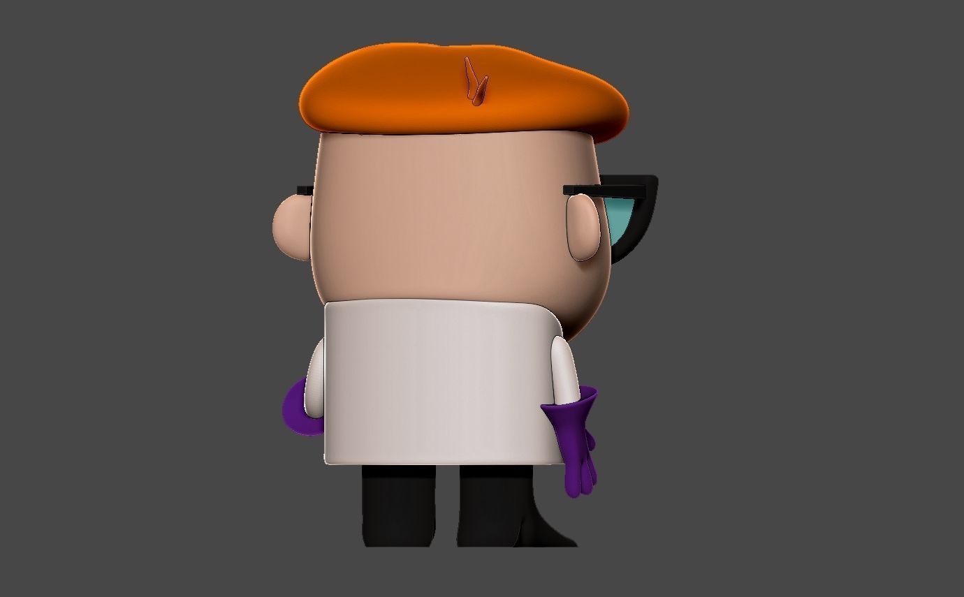 dexters laboratory dexter free free 3D model 3D printable | CGTrader