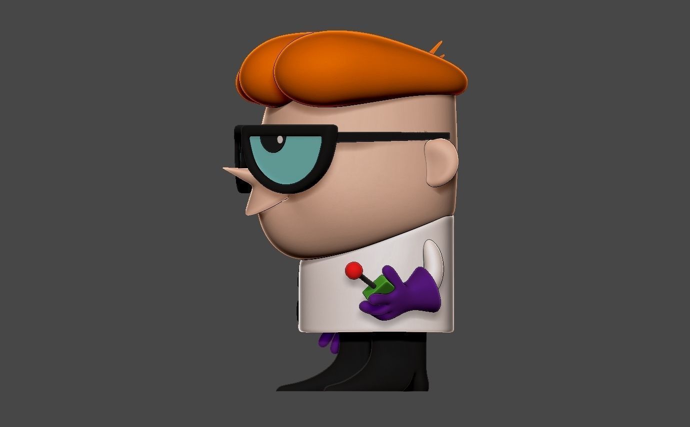 dexters laboratory dexter free free 3D model 3D printable | CGTrader