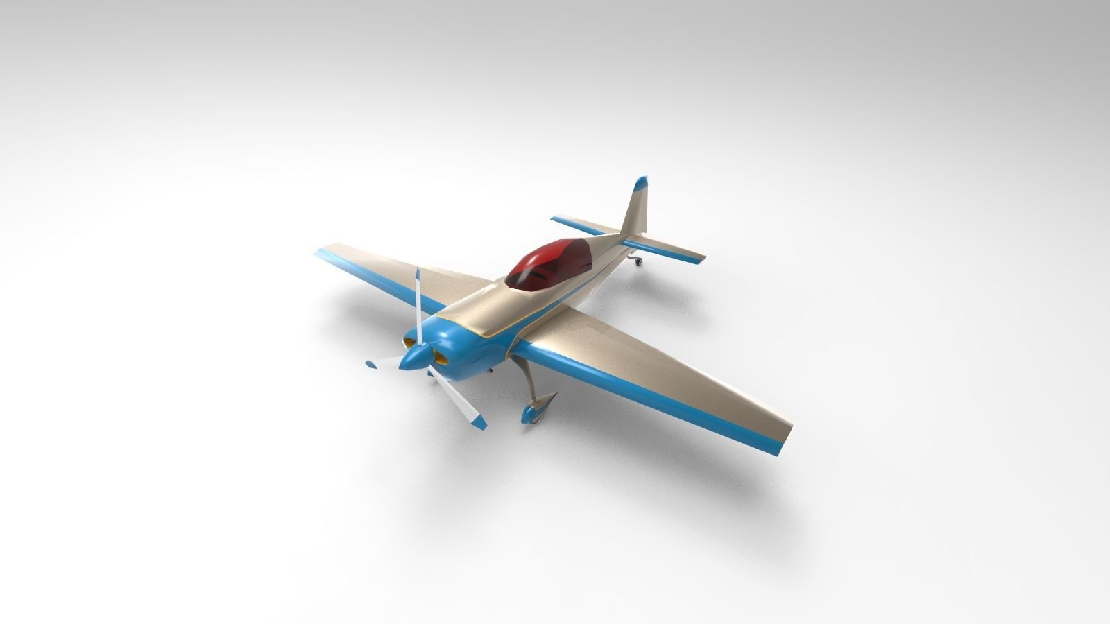 Extra 300 airplane 3D model | CGTrader