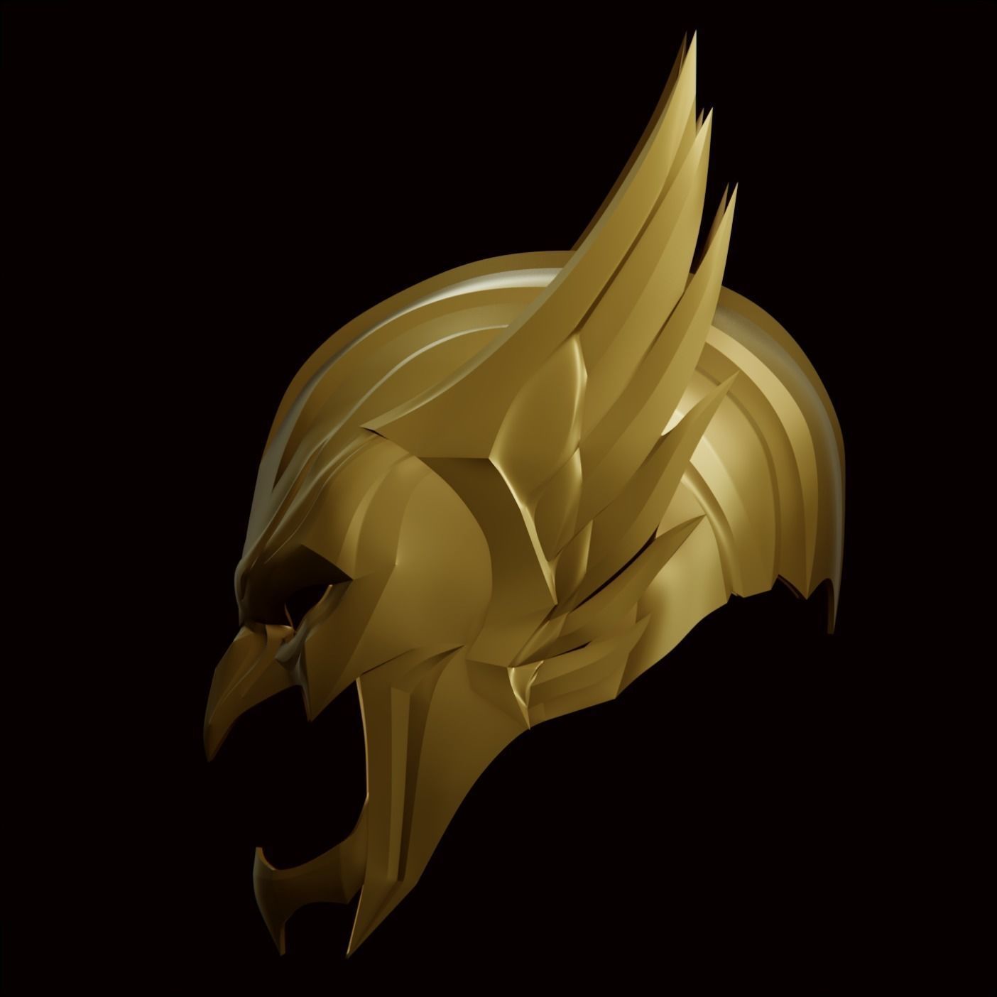 HAWKMAN MASK INSPIRED IN COMICS AND BLACK ADAM MOVIE v1 3D model 3D ...