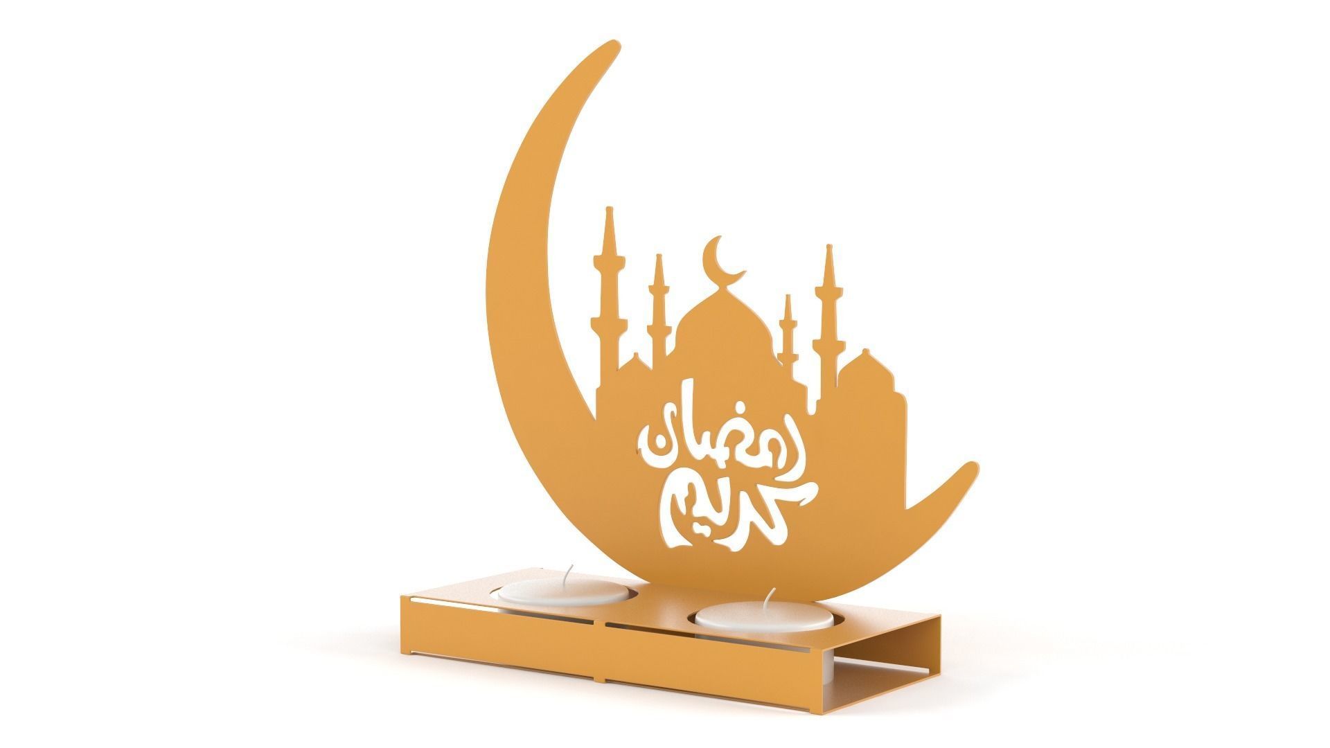 Islamic Table Decor 3D model | CGTrader