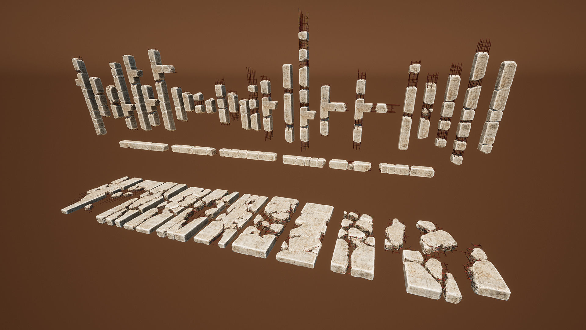 3D model Junk town VR / AR / low-poly | CGTrader