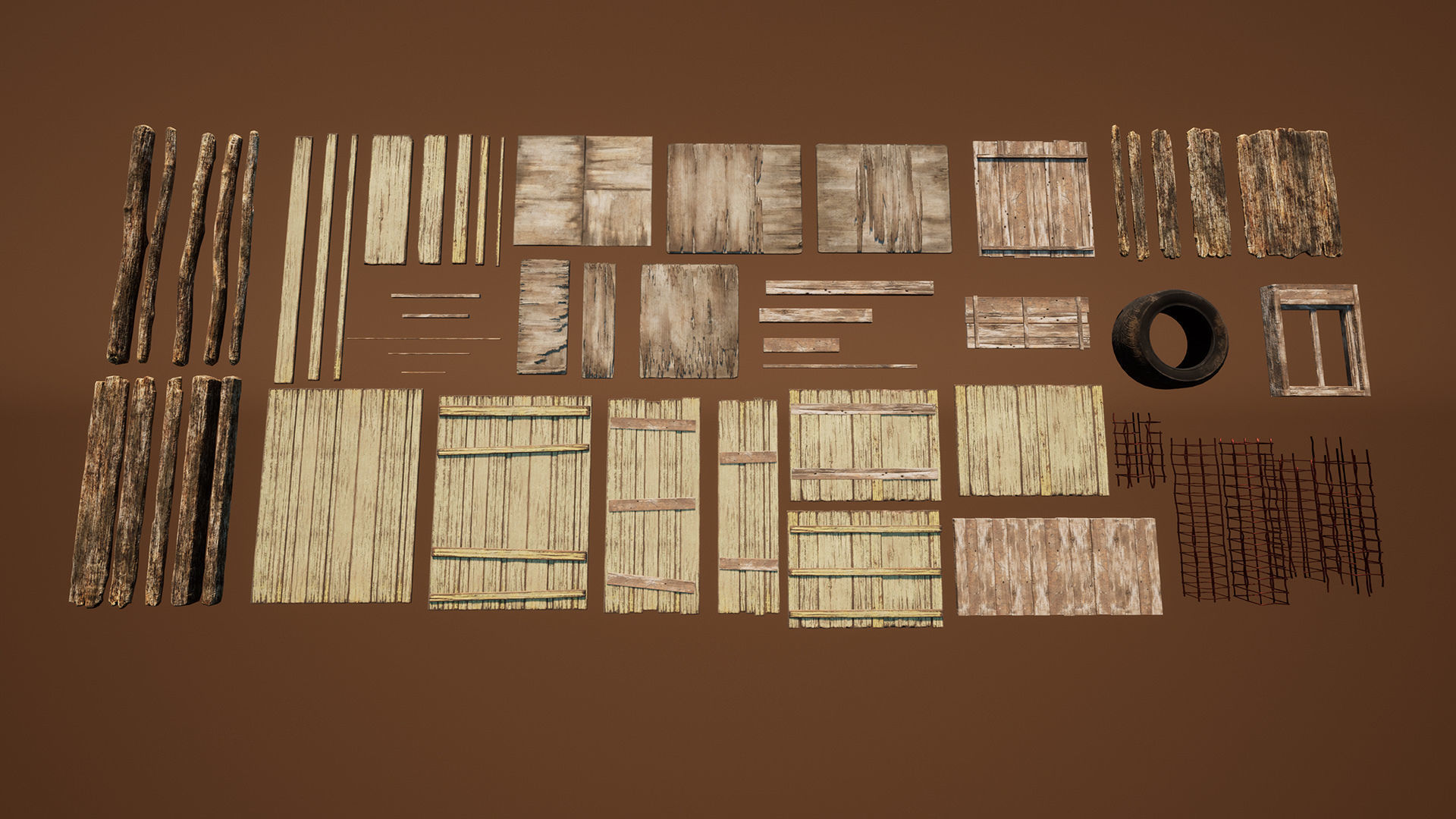 3D model Junk town VR / AR / low-poly | CGTrader