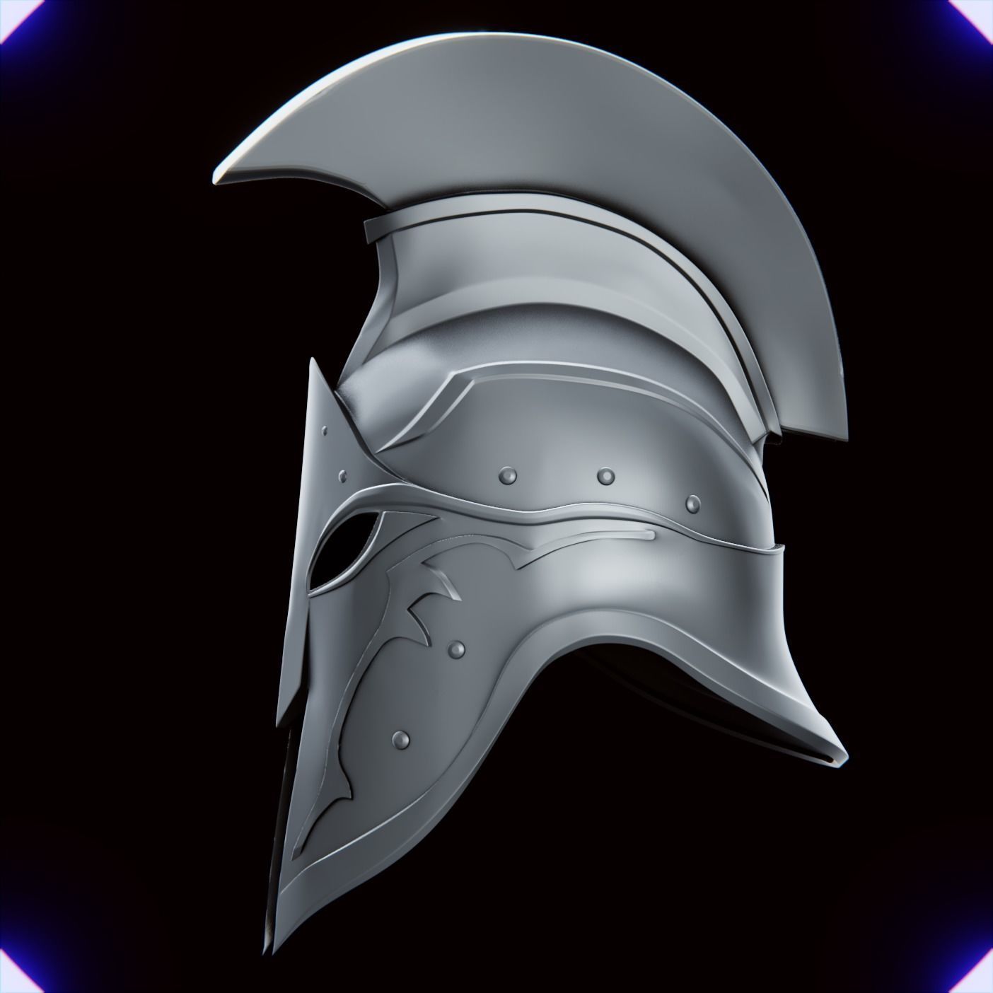 IMPERIAL HELMET SKYRIM 3D model 3D printable | CGTrader