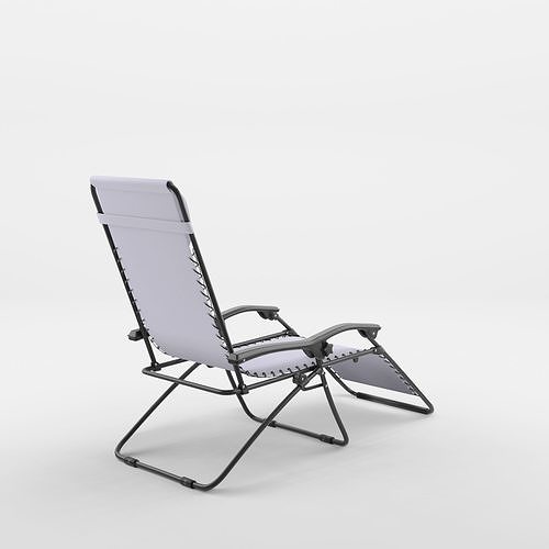 3D model Baden Baden Chair Grey 3D Model VR / AR / low-poly | CGTrader