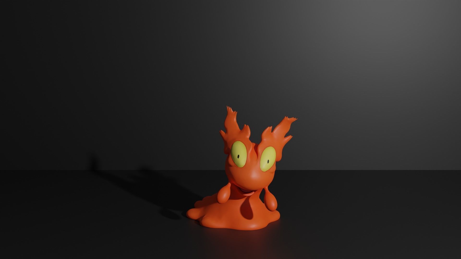 Slugma and Magcargo 3D print model 3D model 3D printable | CGTrader