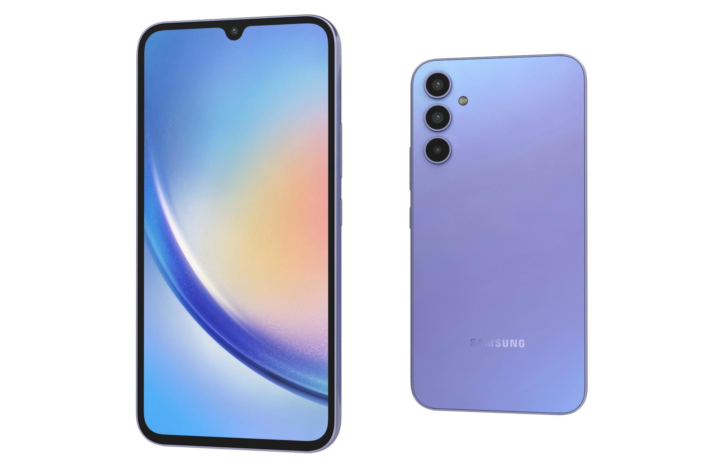 Samsung Galaxy A34 All Colors 3D model | CGTrader