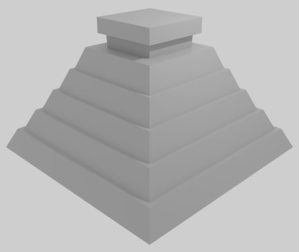 Mayan Pyramid 3D model | CGTrader
