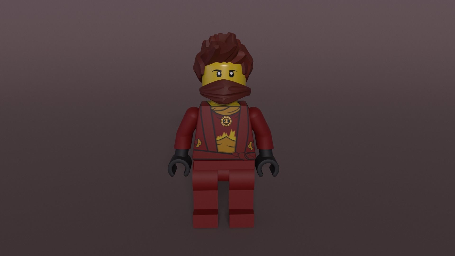 3D model Red Roblox Ninja VR / AR / low-poly | CGTrader