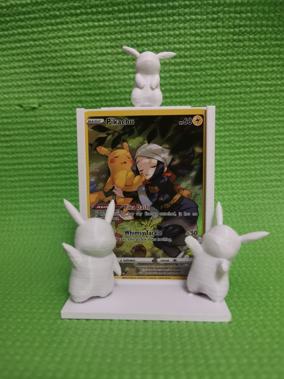 Pikachu TCG frame for card 3D model 3D printable | CGTrader