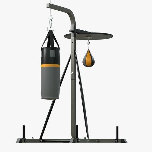 Boxing Station 3D model | CGTrader