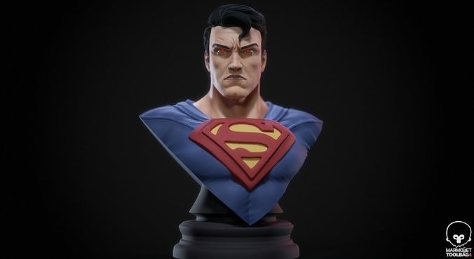 superman 3d print 3D model | CGTrader