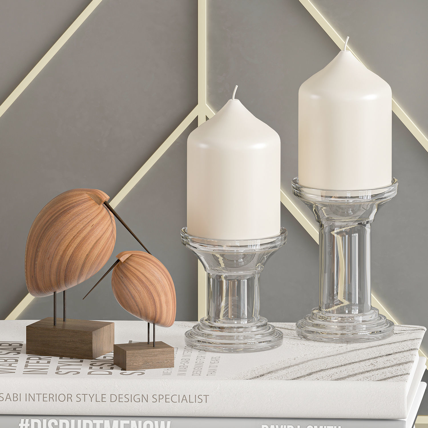 Decorative-set-03 3D model | CGTrader