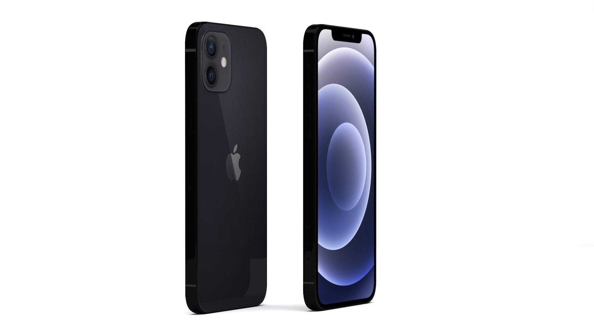 Apple iPhone 12 Black 3D model | CGTrader