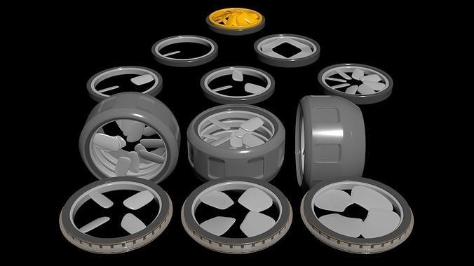 Modular - Rim Driven - Electric Thruster 02 - Concept 3D model 3D ...
