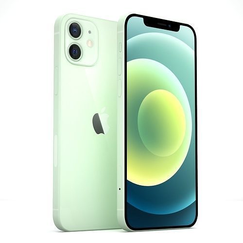 Apple iPhone 12 Green 3D model | CGTrader