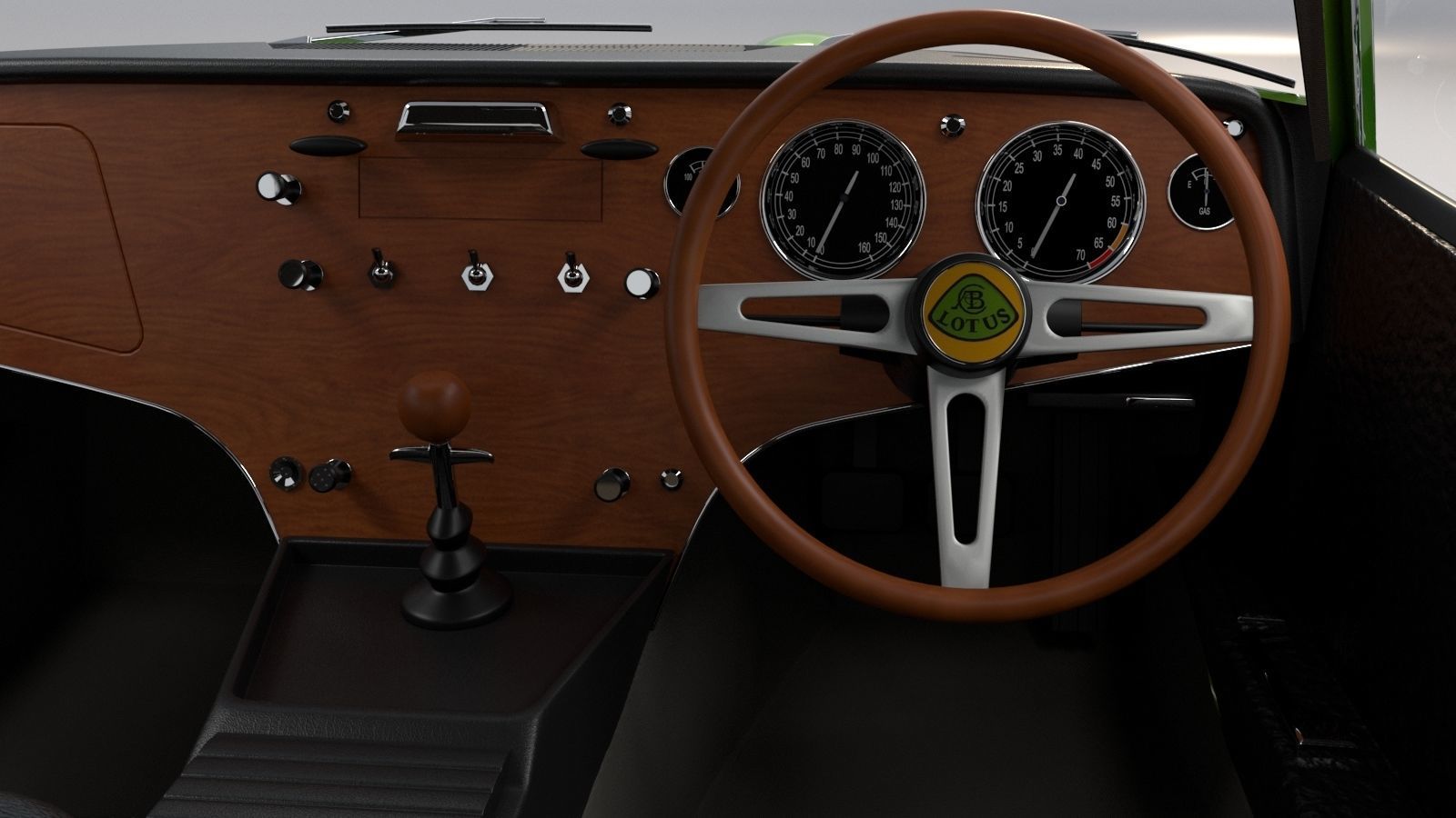 Lotus Elan 1964 Shapecraft High Poly 3D model | CGTrader