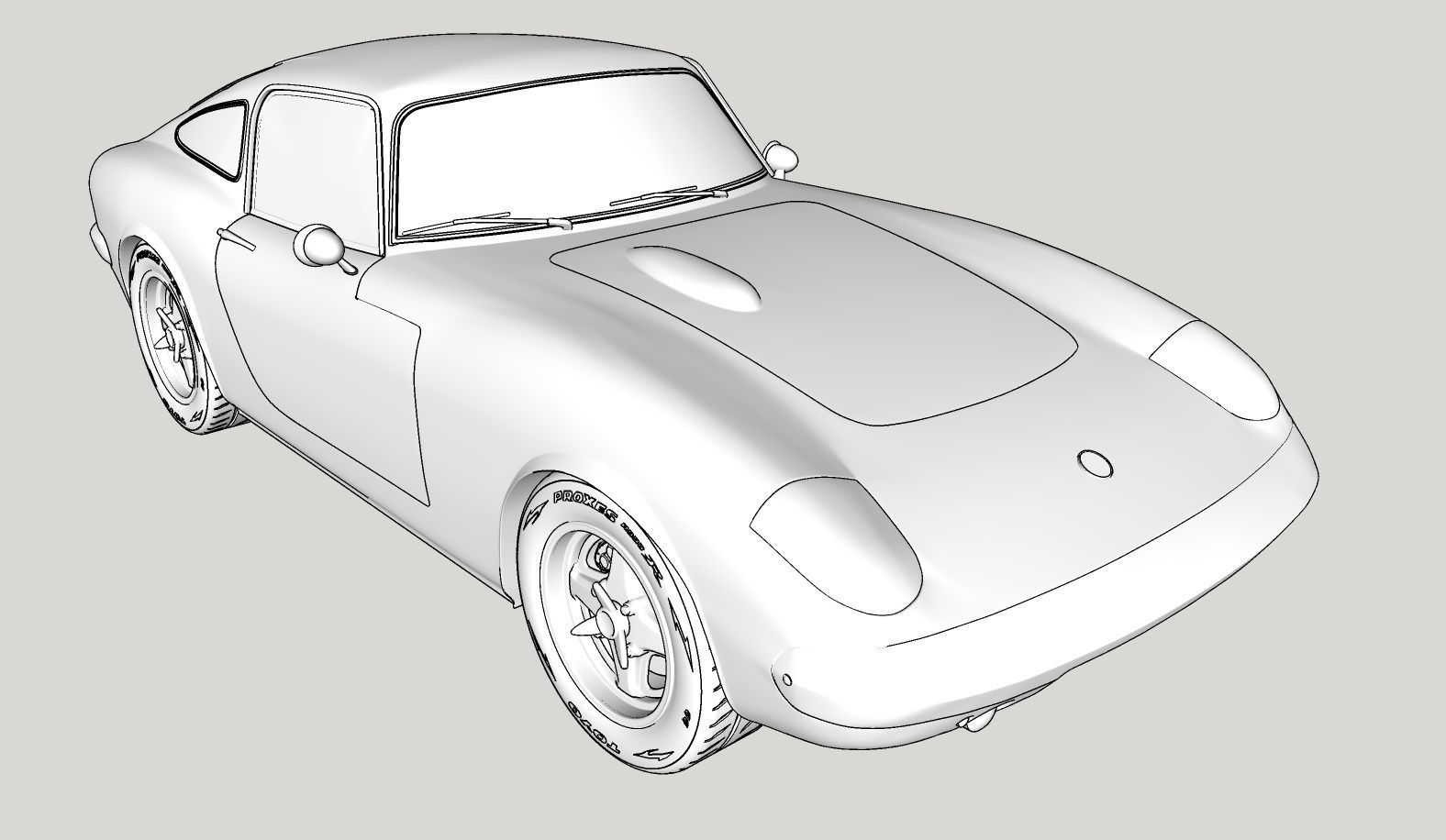 Lotus Elan 1964 Shapecraft High Poly 3D model | CGTrader