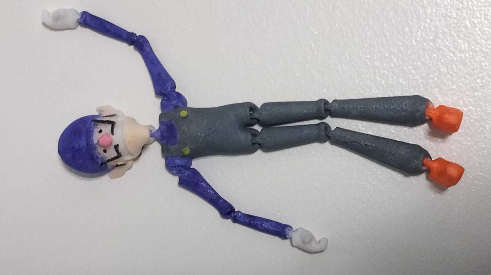 WALUIGI FLEXI 3D model 3D printable | CGTrader