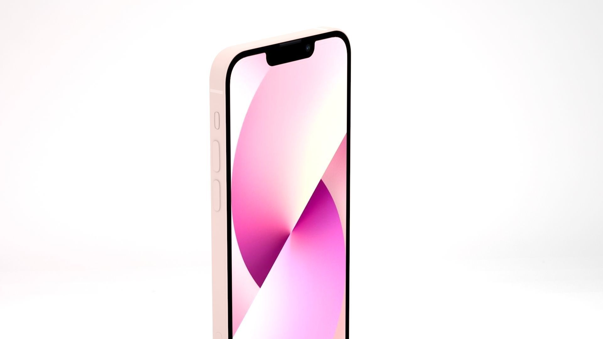 Apple iPhone 13 Pink 3D model | CGTrader