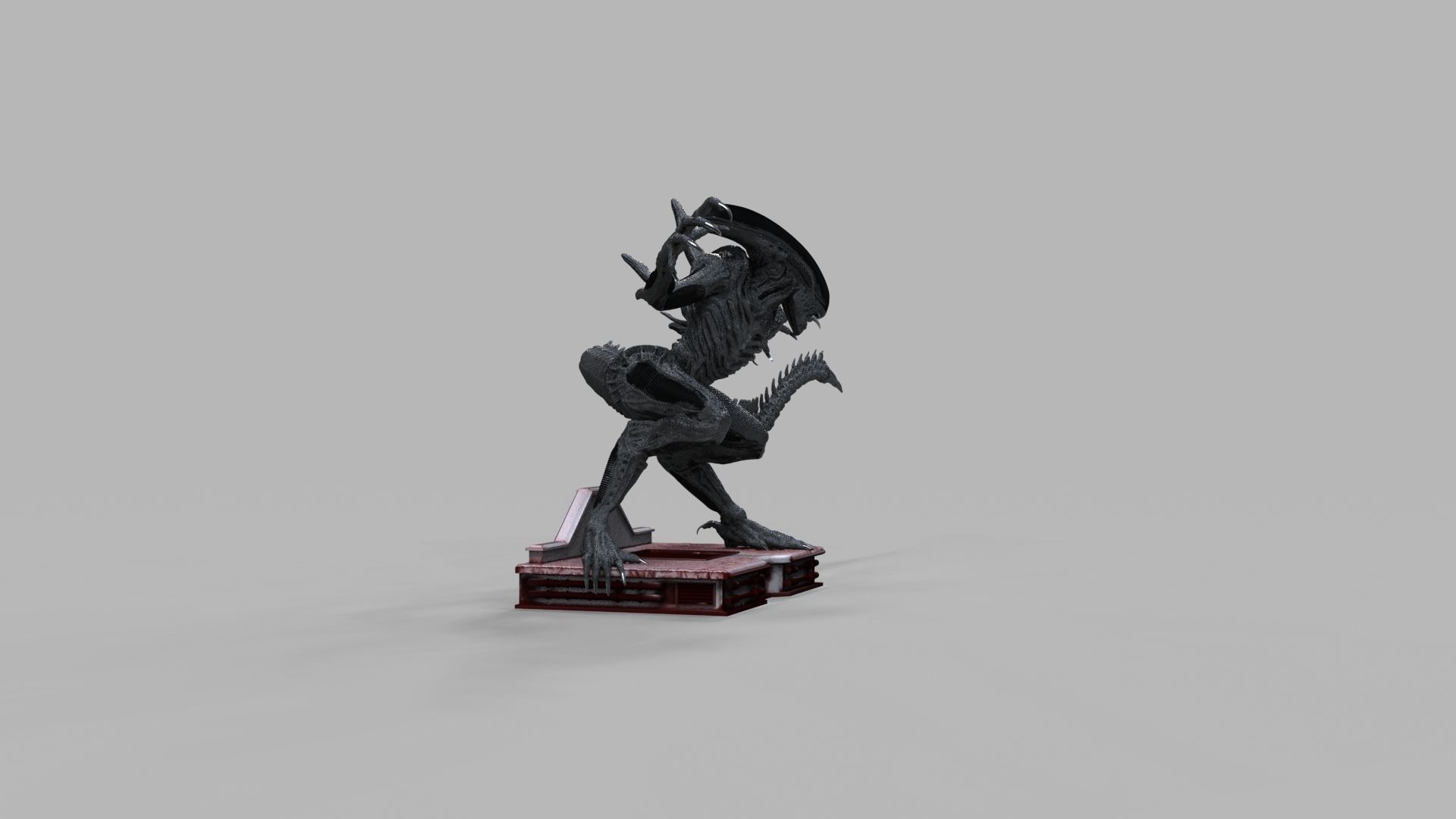 ALIEN XENOMORPH ATTACK 3D model 3D printable | CGTrader