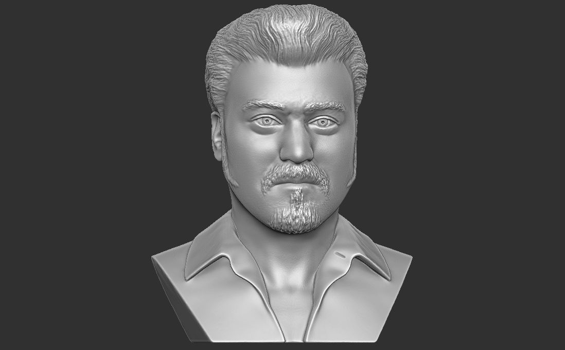 Ricky from Trailer Park Boys bust for 3D printing 3D model 3D printable ...