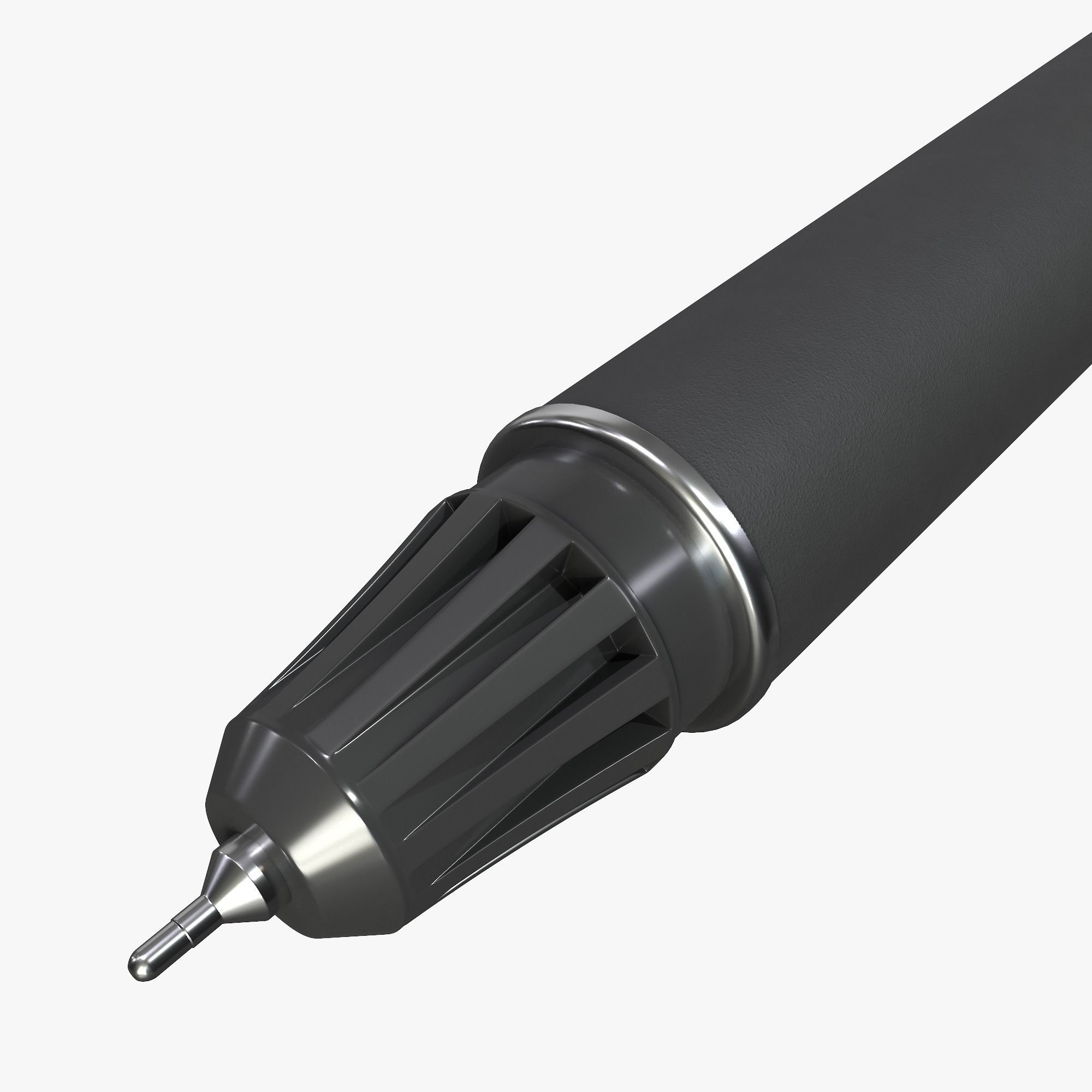 Finetip pen 3D model | CGTrader