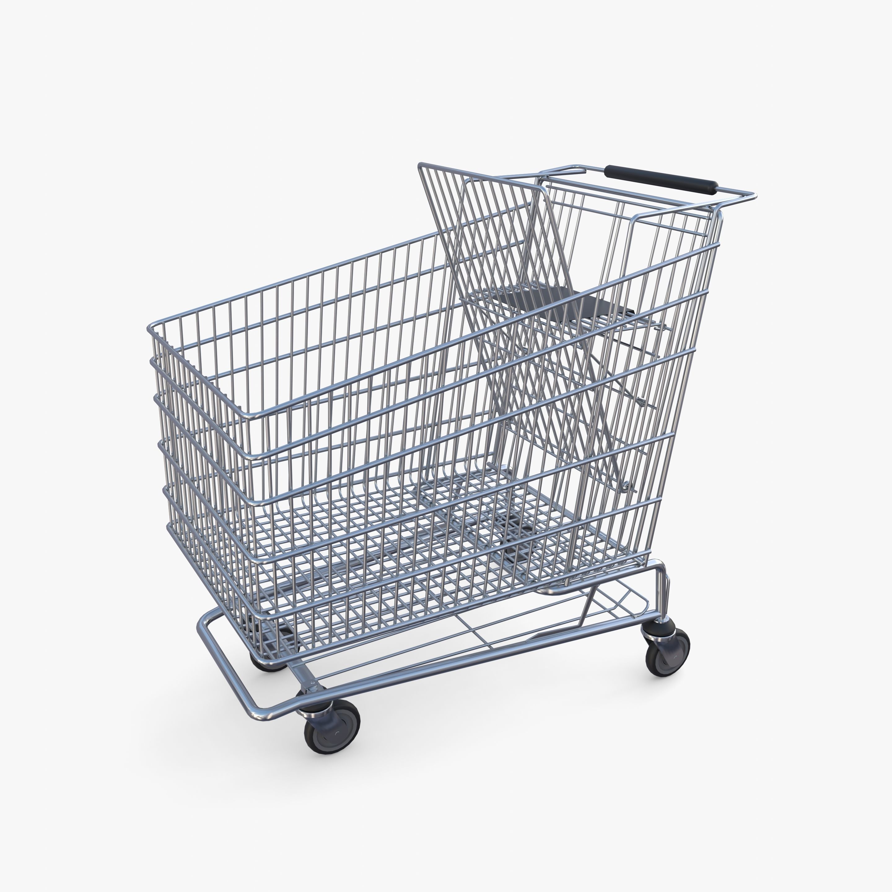 3D model Shopping cart v5 VR / AR / low-poly | CGTrader