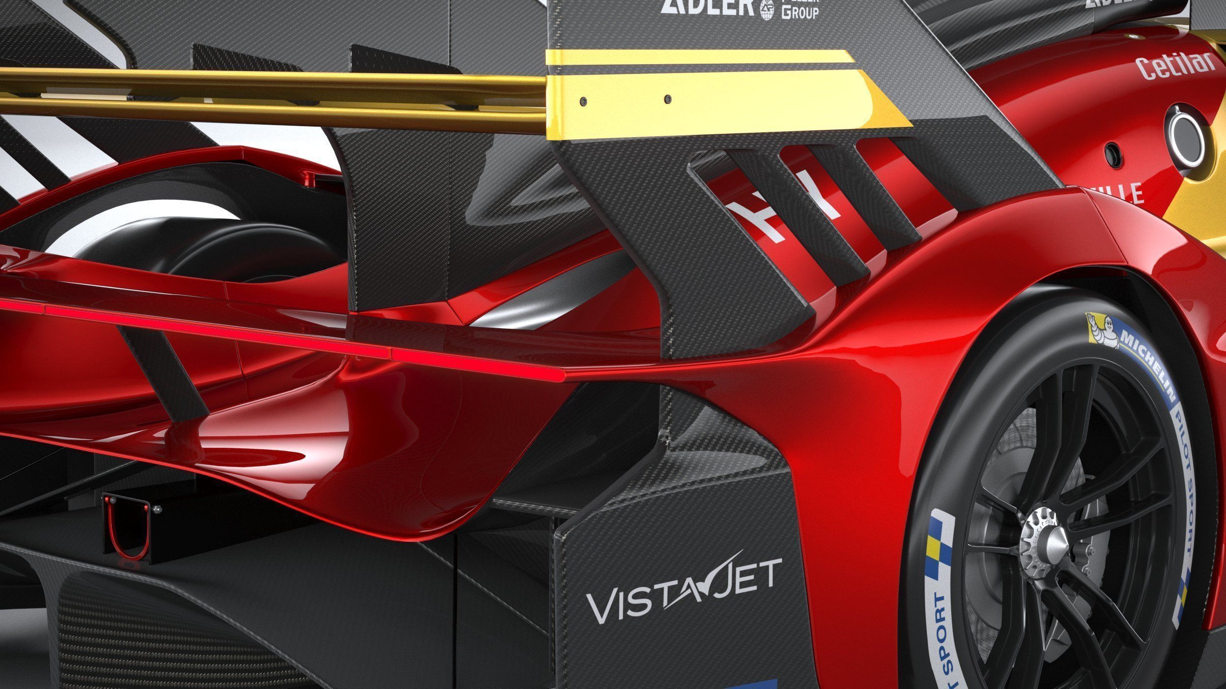 Ferrari 499P Racecar 2023 3D model | CGTrader