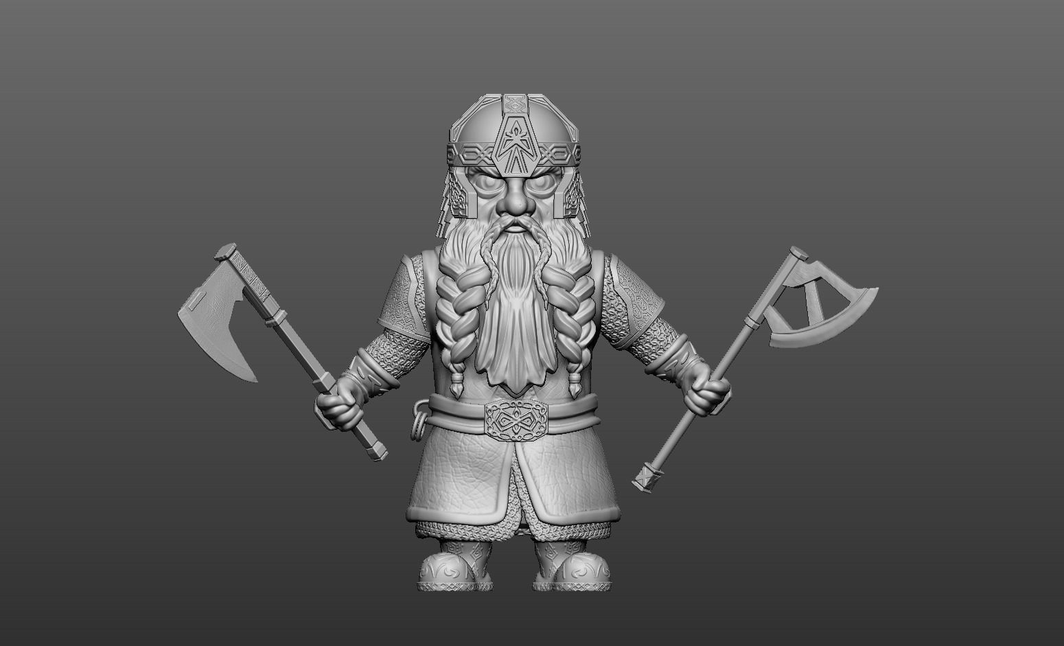 LotR- Fellowship of the Ring Cartoon Figure Collection 3D model 3D ...