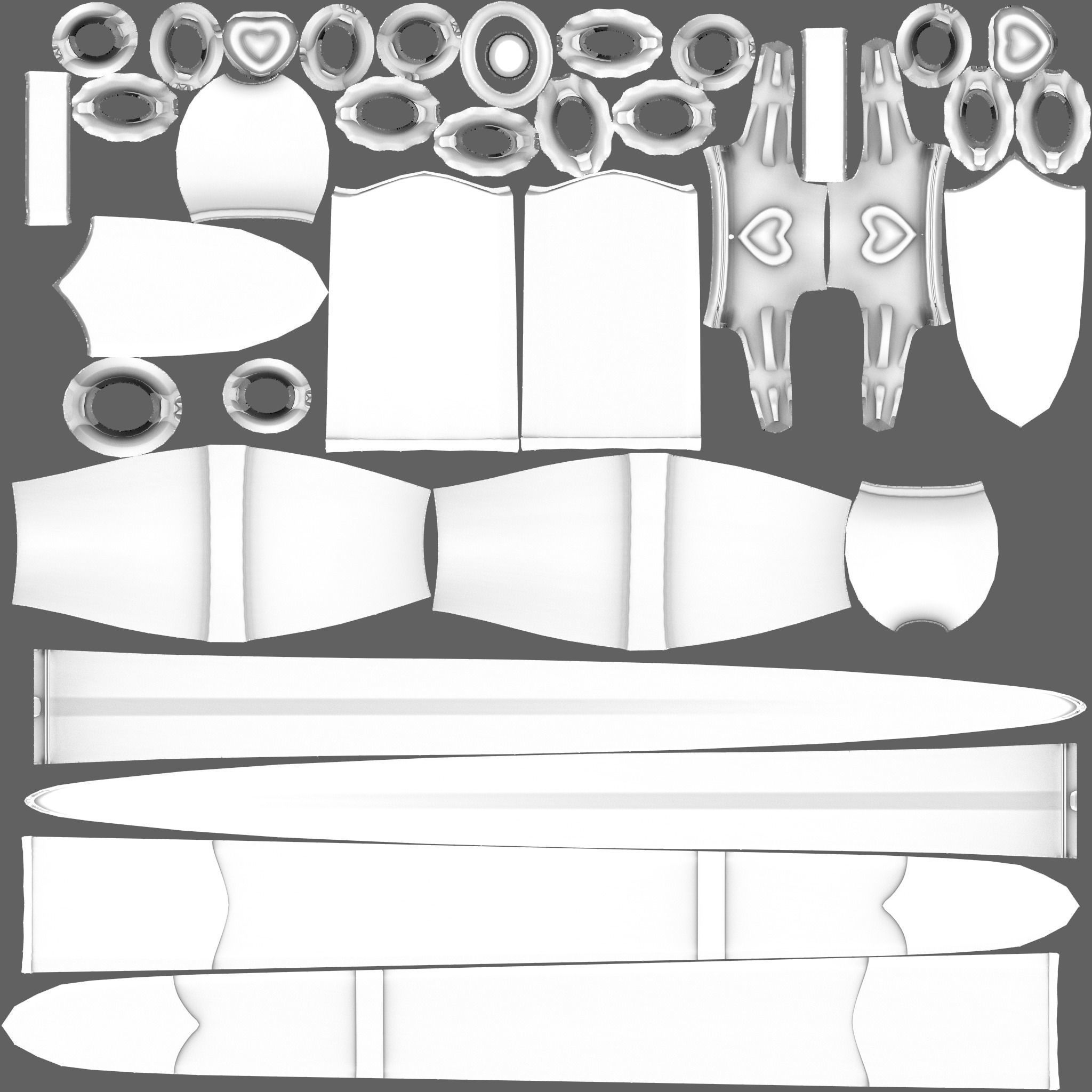 3D model Medieval Dagger and Scabbard VR / AR / low-poly | CGTrader