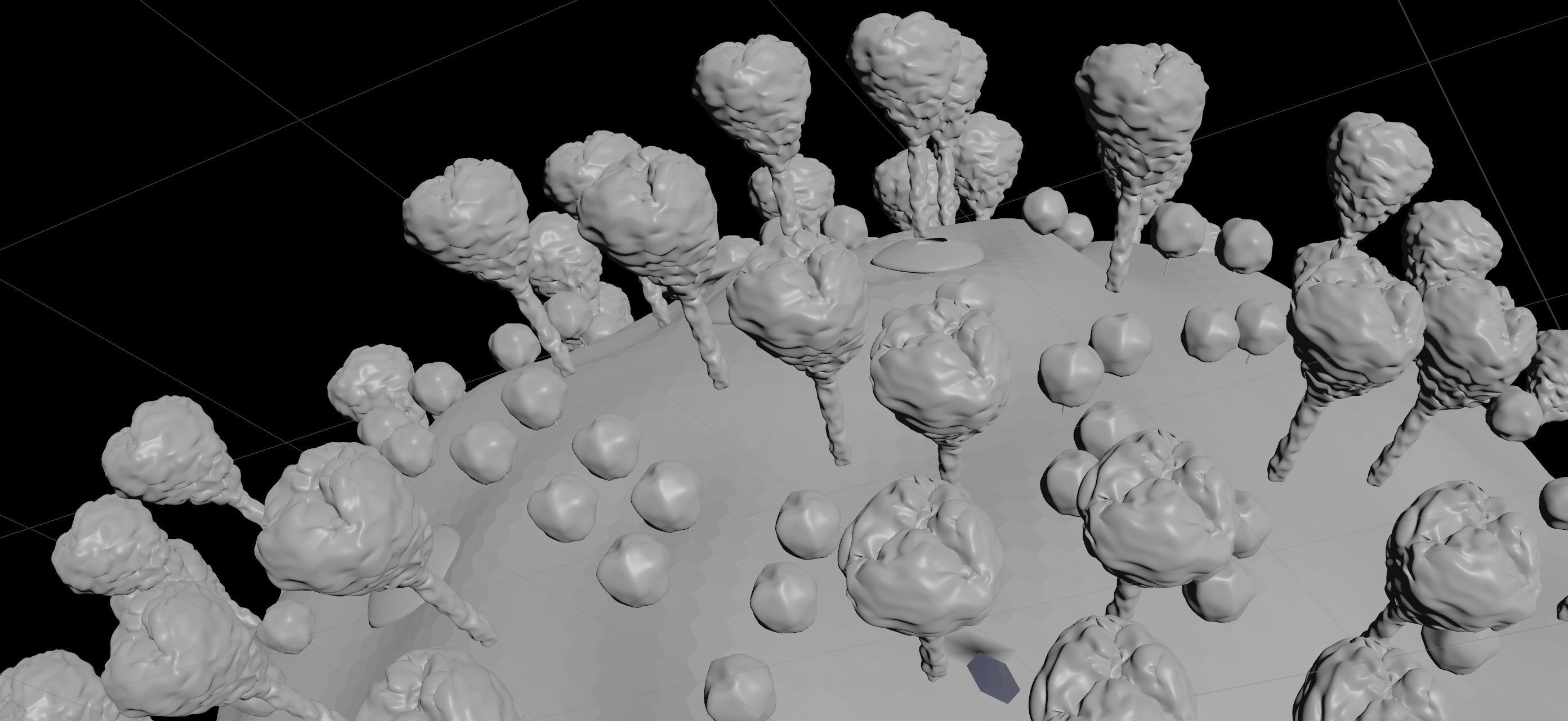 Corona Virus Covid 19 Bacteria 3D model | CGTrader