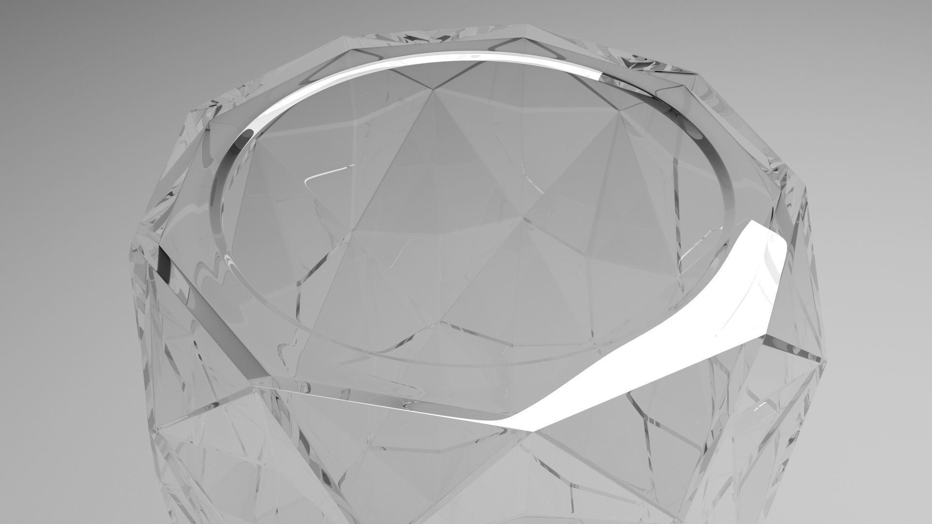 Vase With Diamonded Rhombus 3D model | CGTrader