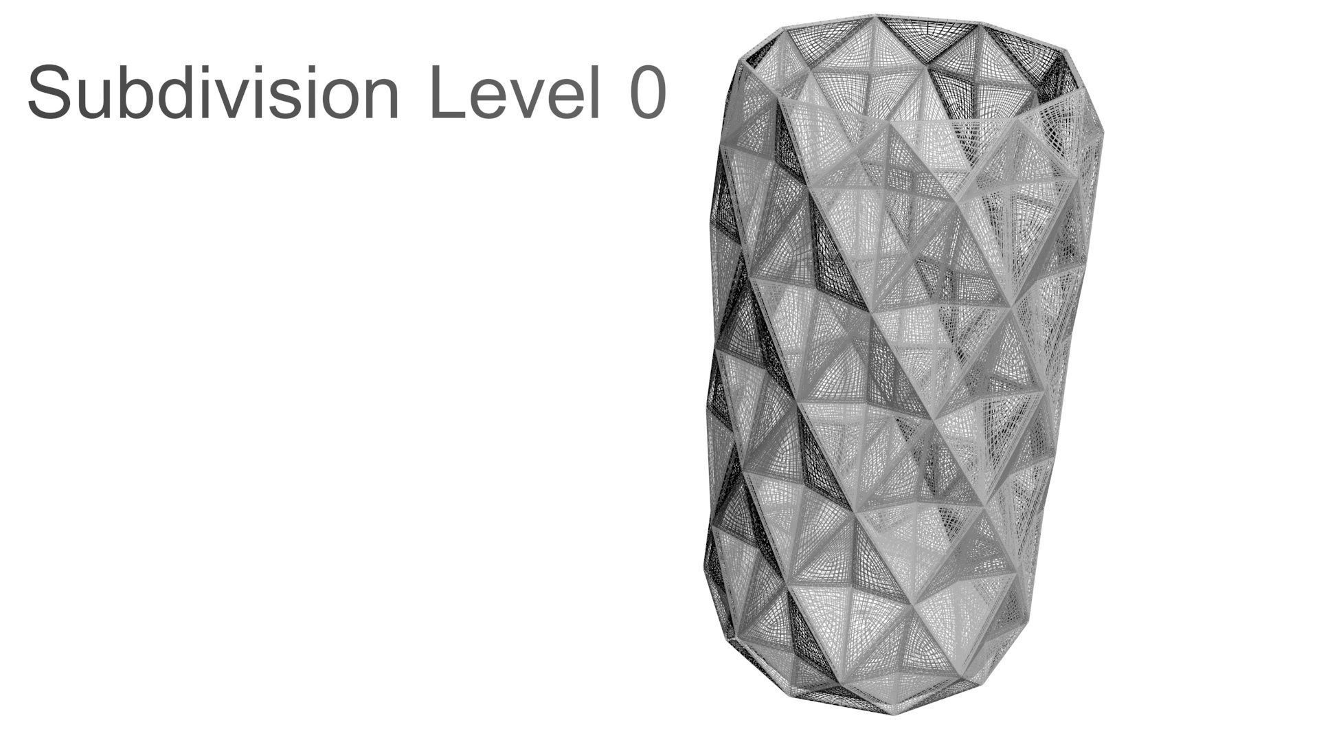 Vase With Diamonded Rhombus 3D model | CGTrader
