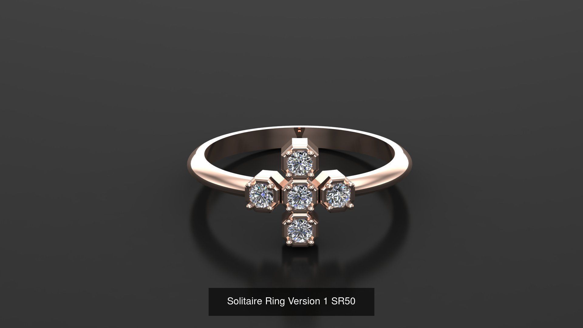 Solitaire Ring New Design Version 1 3D Model Collection | CGTrader