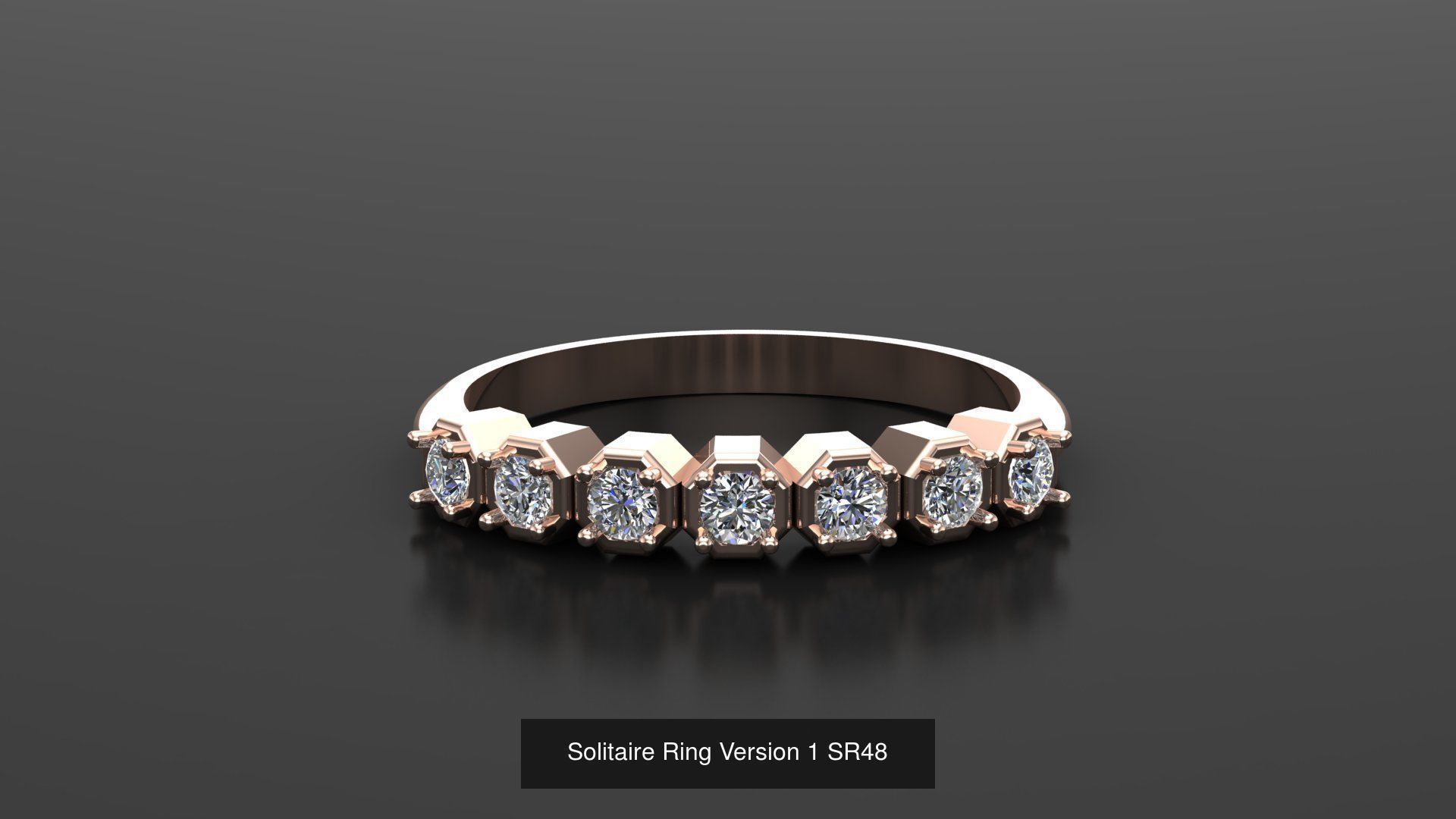 Solitaire Ring New Design Version 1 3D Model Collection | CGTrader