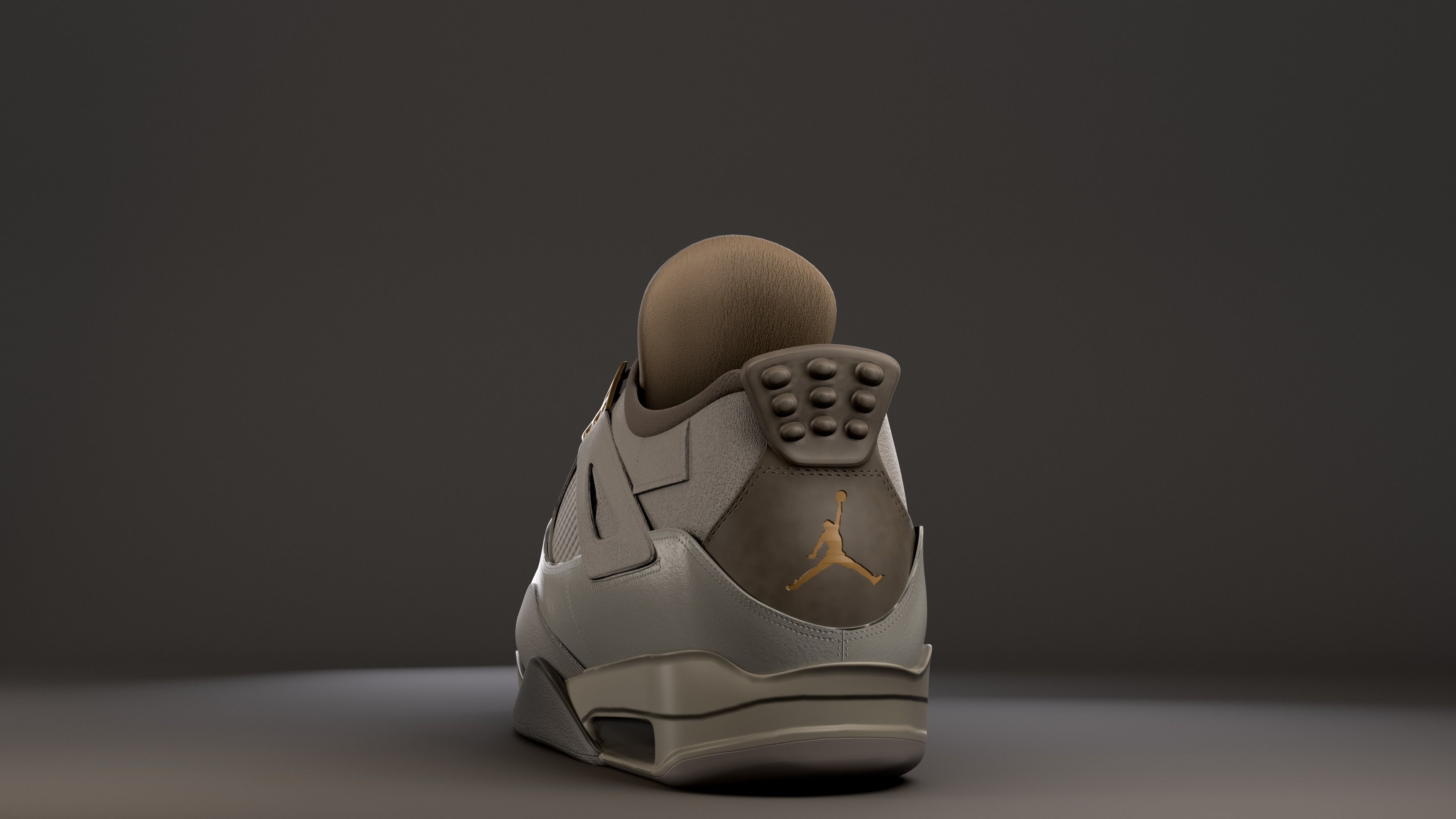 3D model NIKE AIR JORDAN 4 VR / AR / low-poly | CGTrader