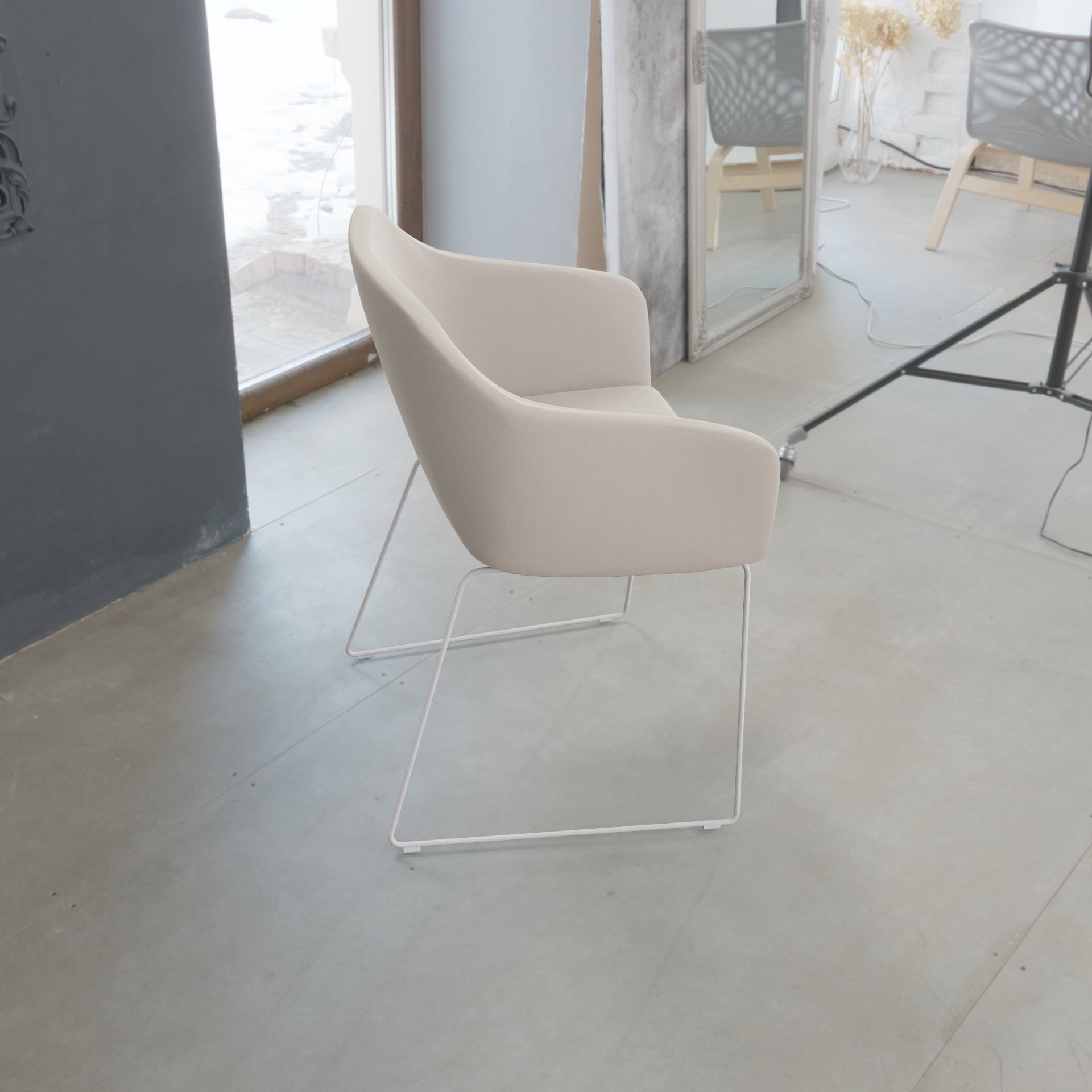 Dining Chair IKEA TOSSBERG 3D model | CGTrader