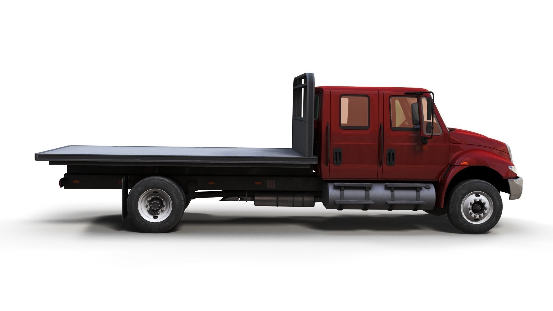3D model Durastar crewcab flatbed truck VR / AR / low-poly | CGTrader