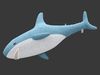 Toy shark IKEA BLAHAJ stuffed 3D model | CGTrader